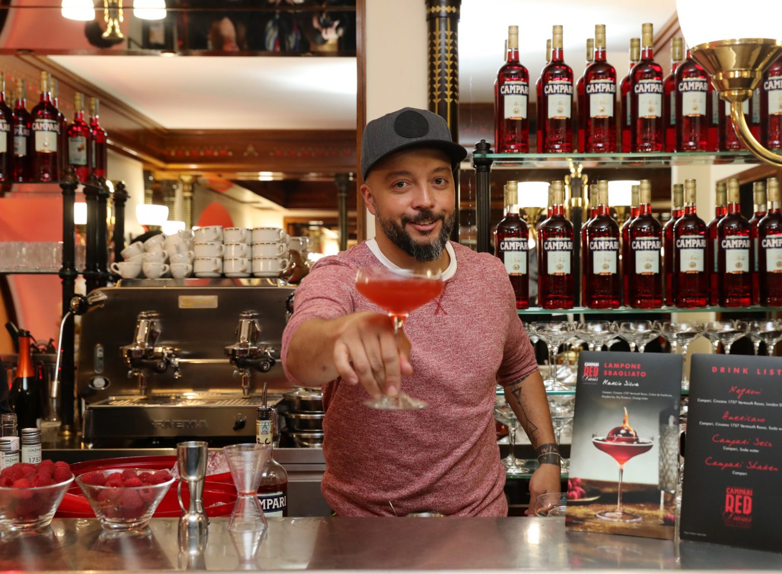 Campari Red Hand Cocktail - The 19th Hole Magazine