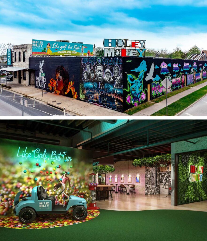 Holey Moley Putts Up a Wild Ride in Austin with Quirky Mini-Golf