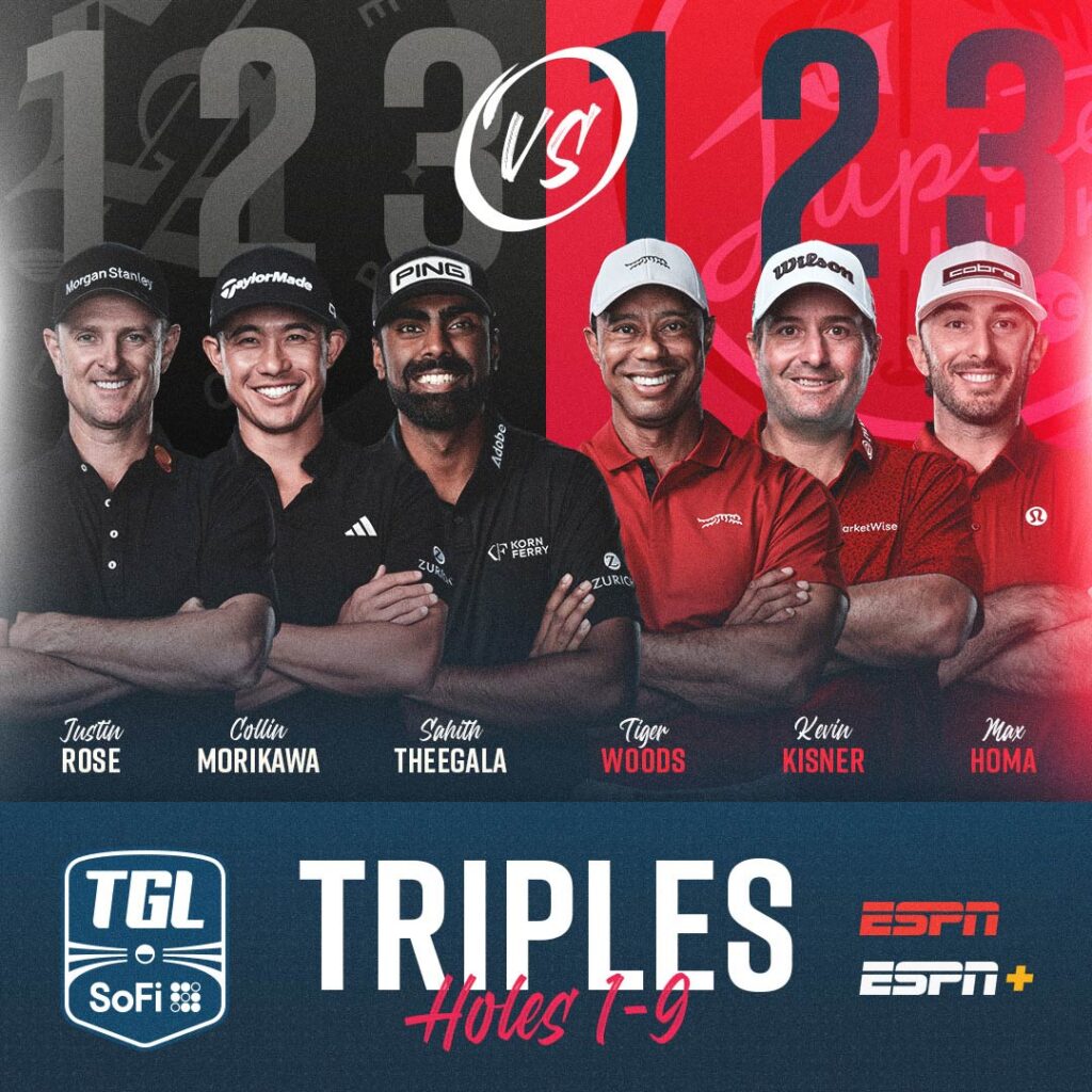 TGL Debuts: Jupiter Links vs. Los Angeles Golf Club Amid Wildfire ...